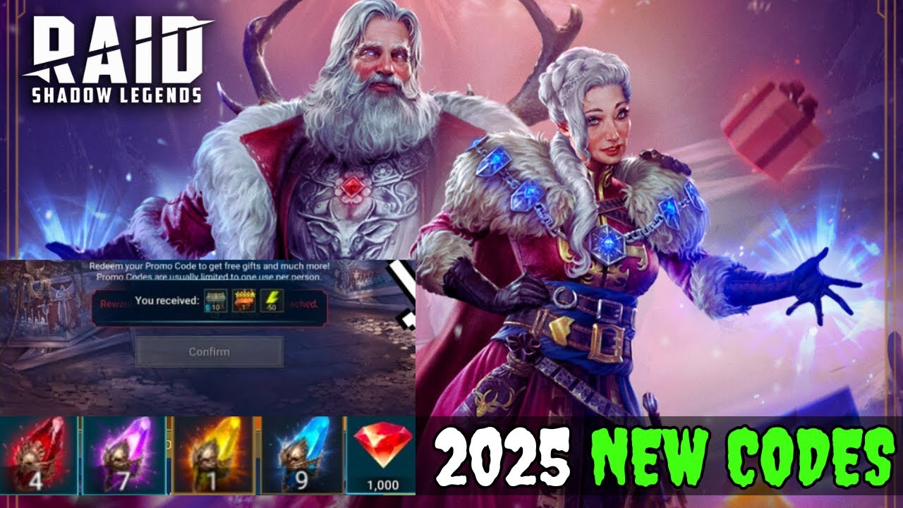 ⚠️2025 NEW⚠️PROMO CODES FOR RAID SHADOW LEGENDS - RAID SHADOW LEGENDS ...