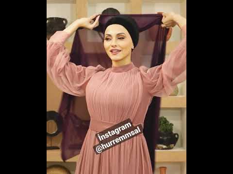 SİMLİ DRAPELİ HAZIR ŞAL #salbağlamavideosu #şalbağlama #hazırşal #esarpbaglamavideosu #hijap