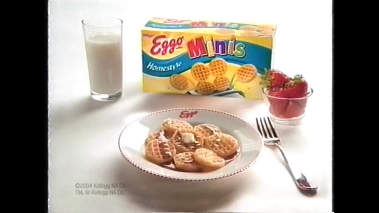 Kellogg's EGGO - "Eggoman" commercial: Minis - Homestyle Waffles (2004) - YouTube