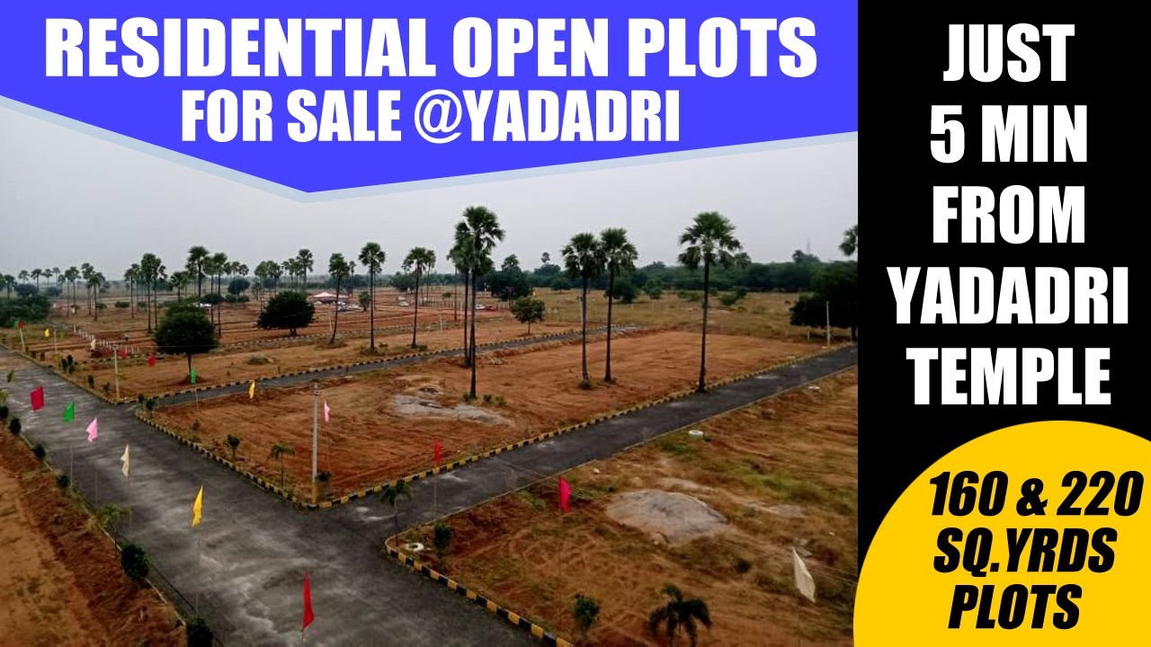 Residential Open Plots for Sale in Yadadri Temple | Wangapally Warangal ...