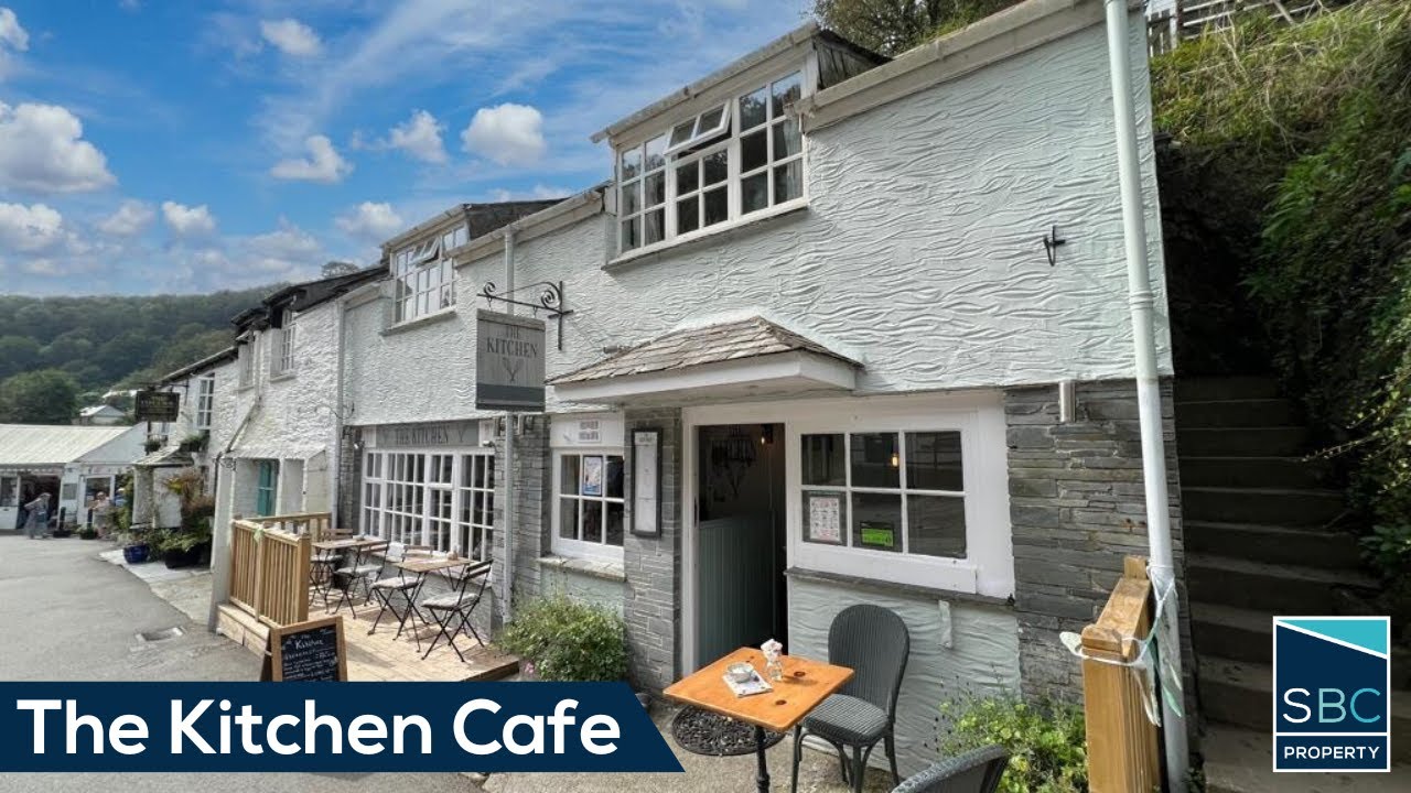 Polperro Cafe with Apartment for Sale l Cornwall - YouTube