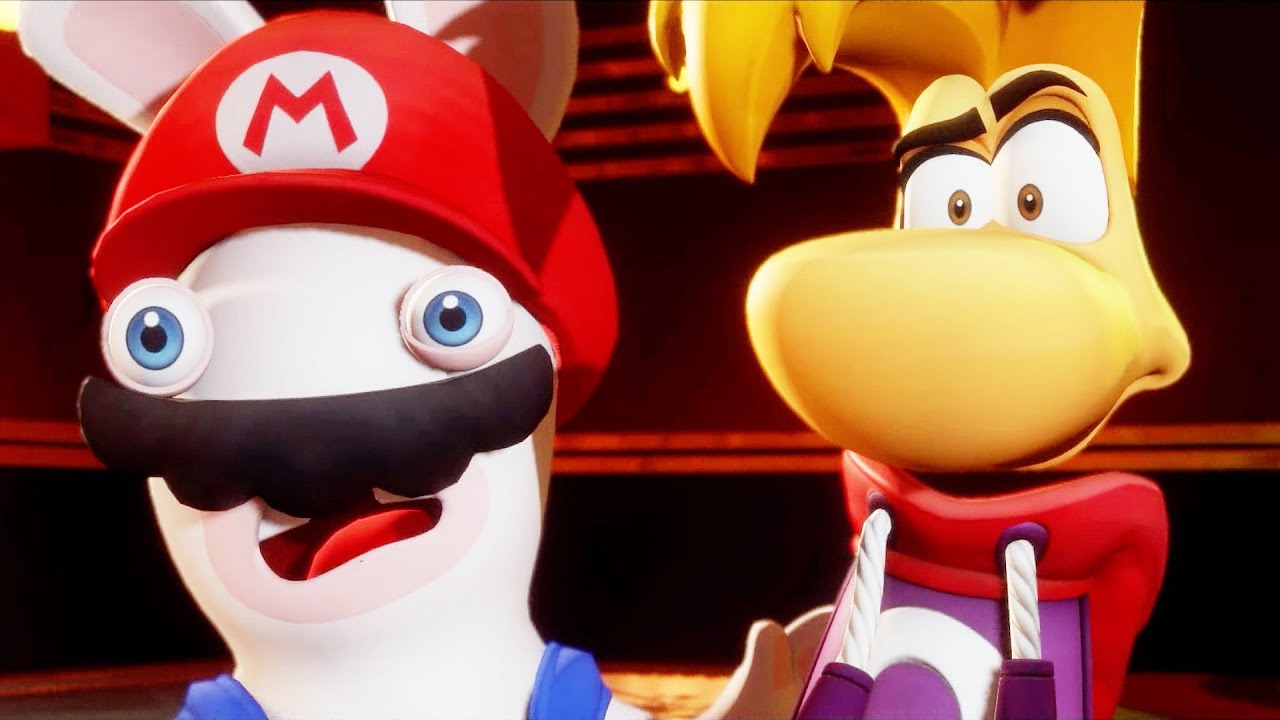 Mario + Rabbids: Sparks of Hope - RAYMAN DLC | All Cutscenes - YouTube