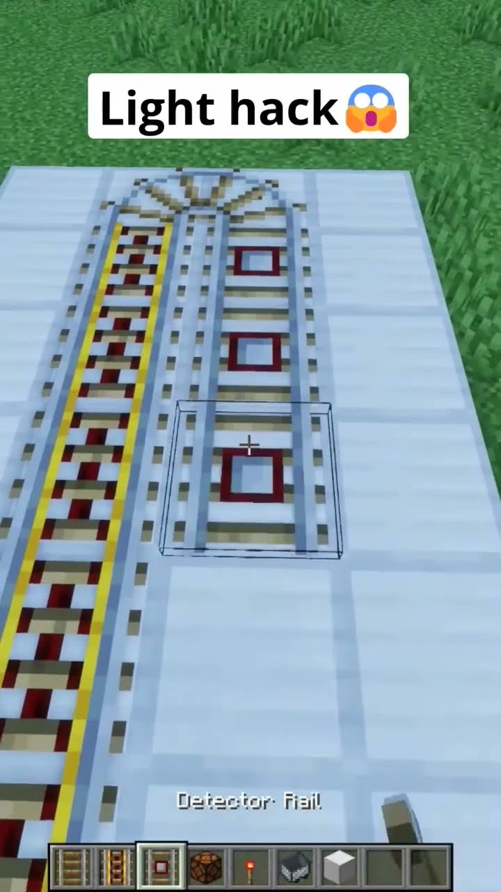#minecraft Light Hack - YouTube