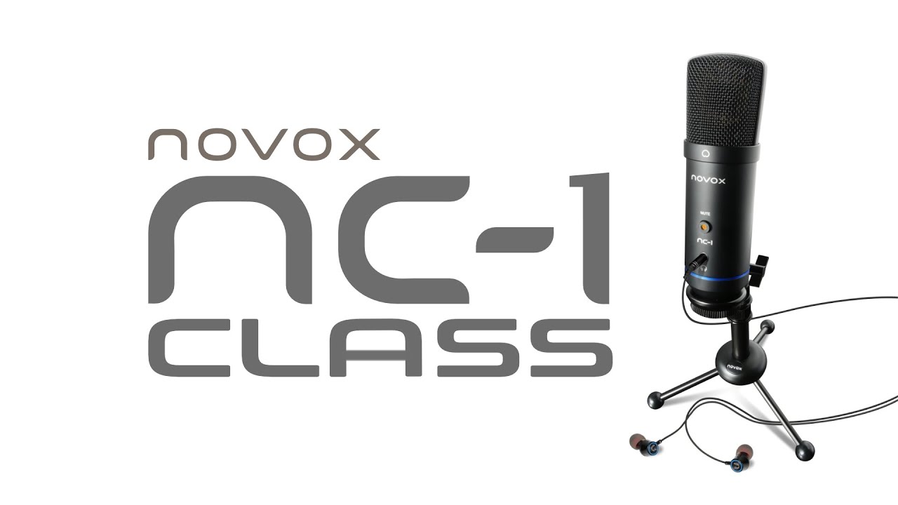 Novox NC1 Class Mikrofon pojemnościowy USB dla każdego - YouTube