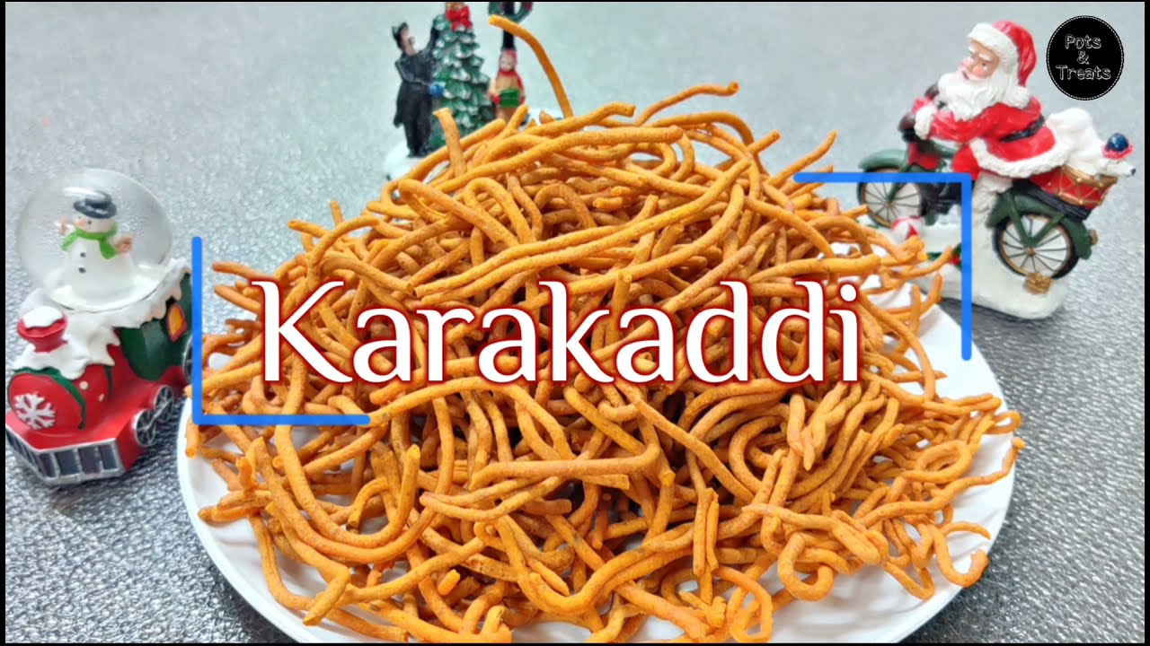 Karakaddi | Spicy Sev | Khara kaddi - YouTube