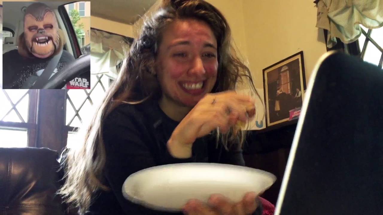 Chewbacca Laugh Reactions - Joanna - YouTube