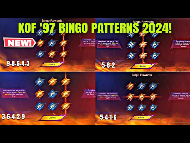 kof bingo patterns🥧 Conheça o horário ideal para jogar Fortune Tiger