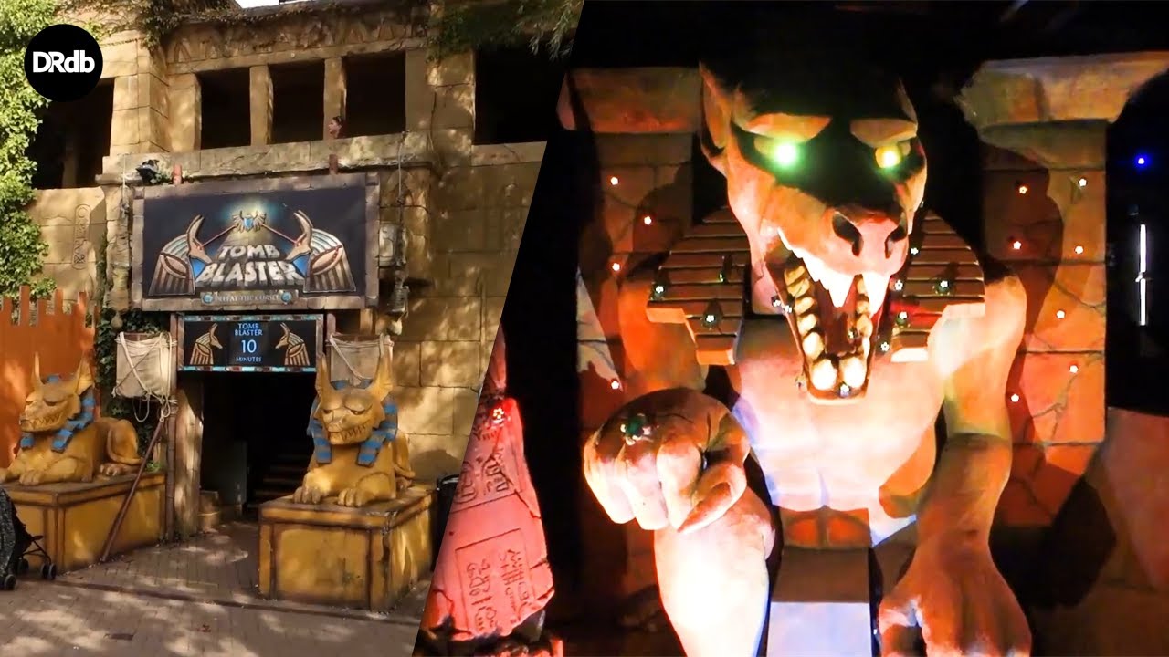 Tomb Blaster - Chessington World of Adventures (Onride POV) - YouTube