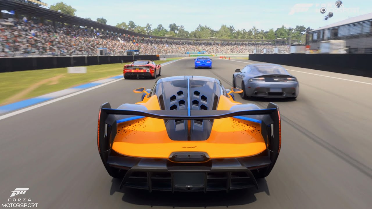 Forza Motorsport | McLaren Sabre '22 - Hockenheimring Full Circuit [4K ...