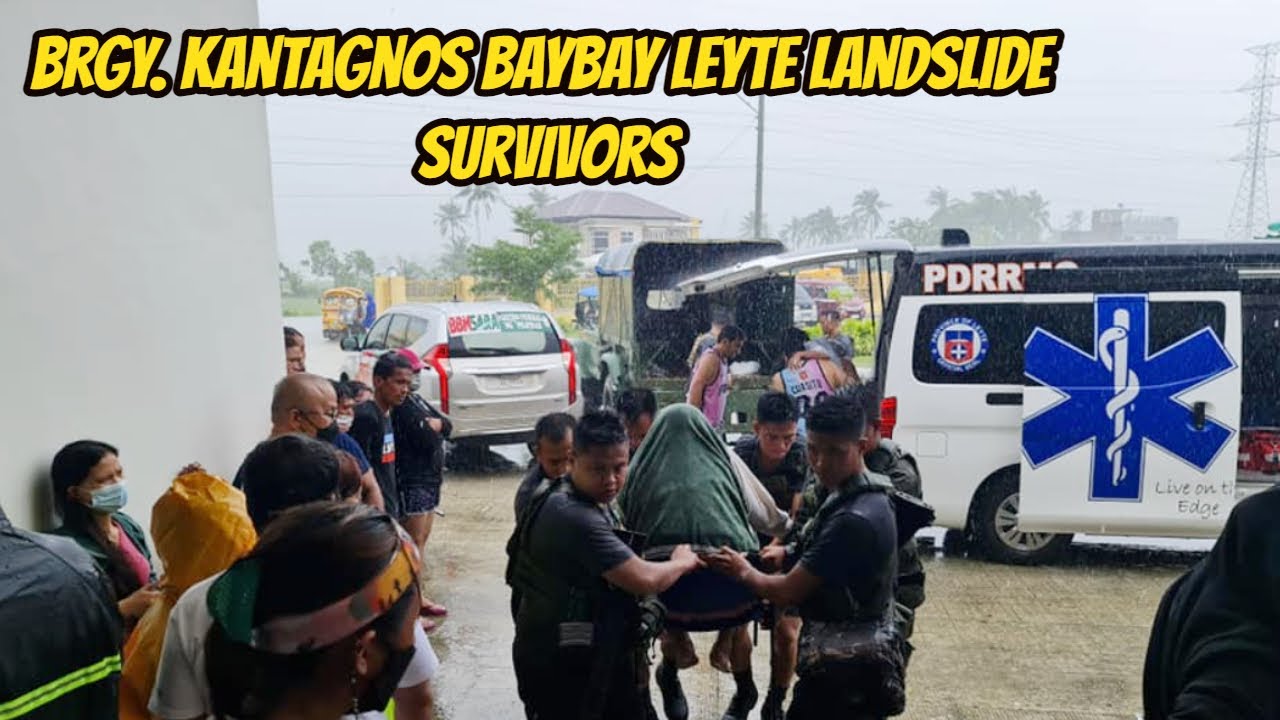 Typhoon Agaton Update: Brgy Kantagnos, Baybay, Leyte Landslide ...