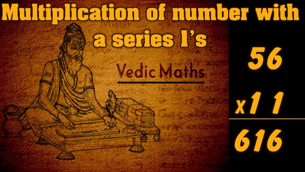 Multiplication of numbers with a series of 1's | Vedic Maths | Math Tricks | Easy Math Tricks ...
