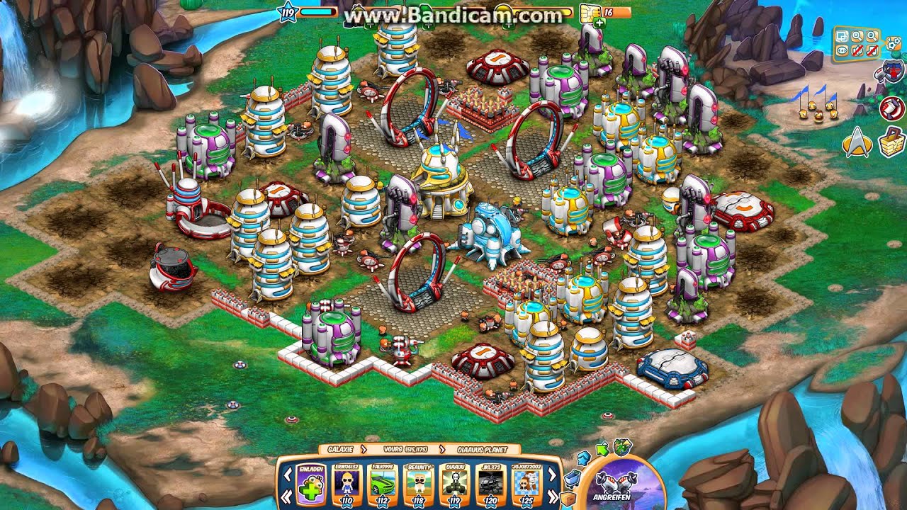 Base upgrade to level 9 Galaxy life HD - YouTube