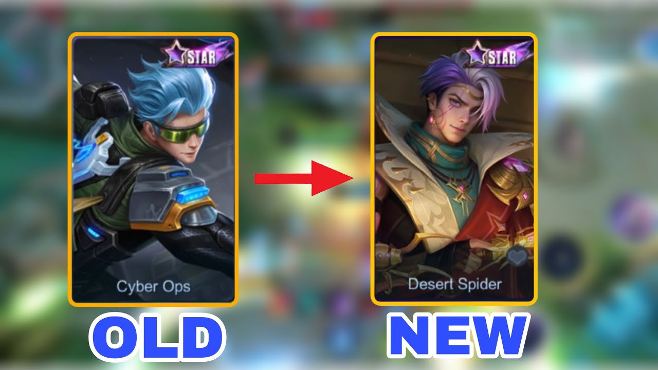 GUSION OLD STARLIGHT AND GUSION NEW STARLIGHT #gusion #lang - YouTube