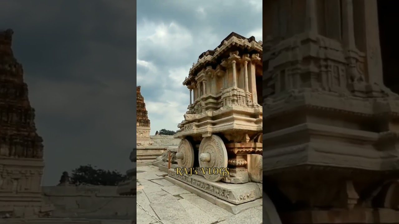 Stone Chariot @hampi 50 Rupee Note #hampi #hampir #chariot - YouTube
