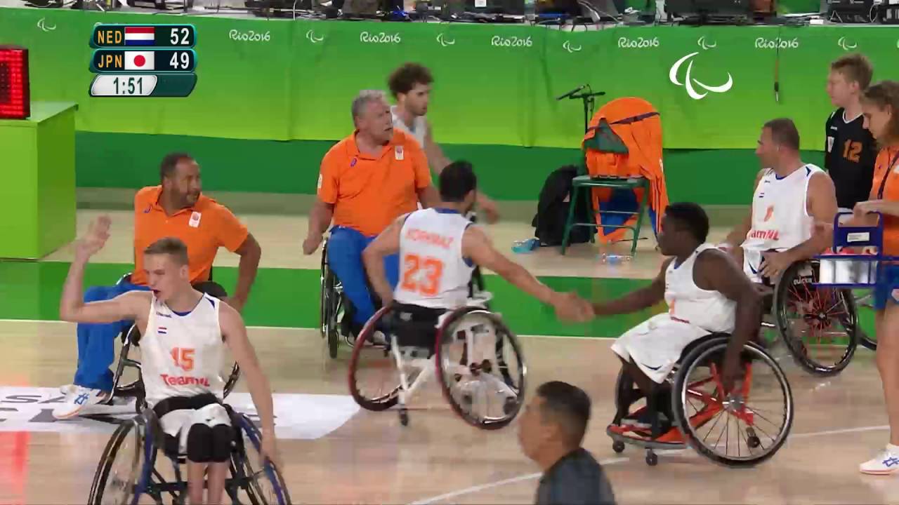Day 4 morning | Wheelchair Basketball highlights | Rio 2016 Paralympic ...