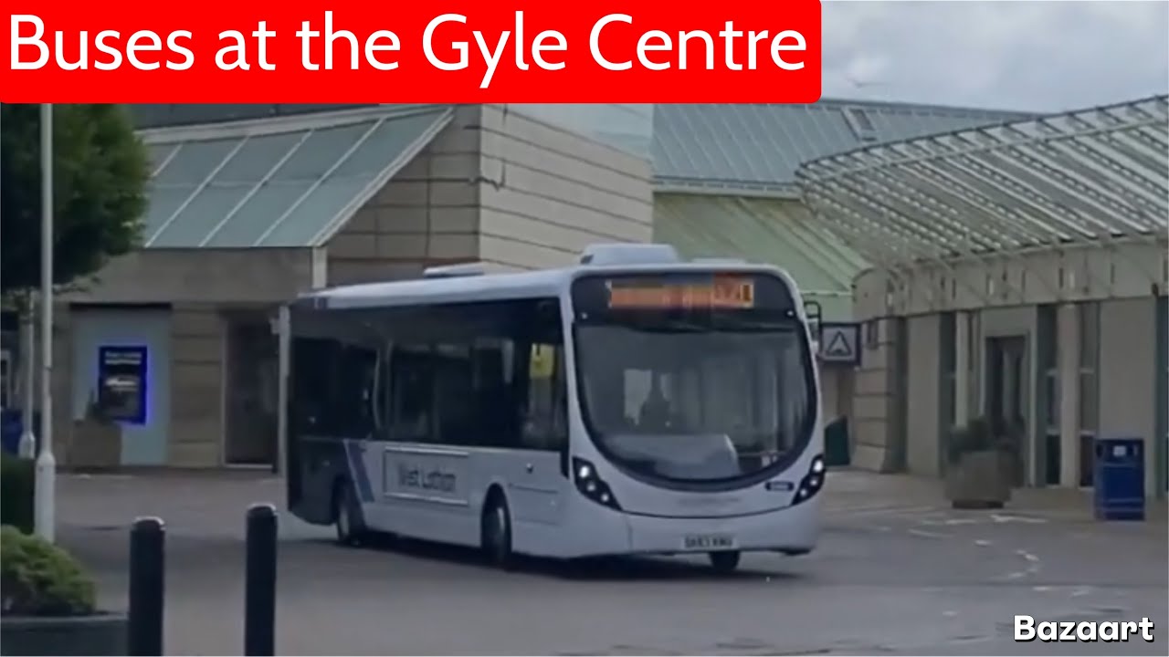 Buses At The Gyle Shopping Centre, Edinburgh - Bus Vlog 1/7/23 - YouTube
