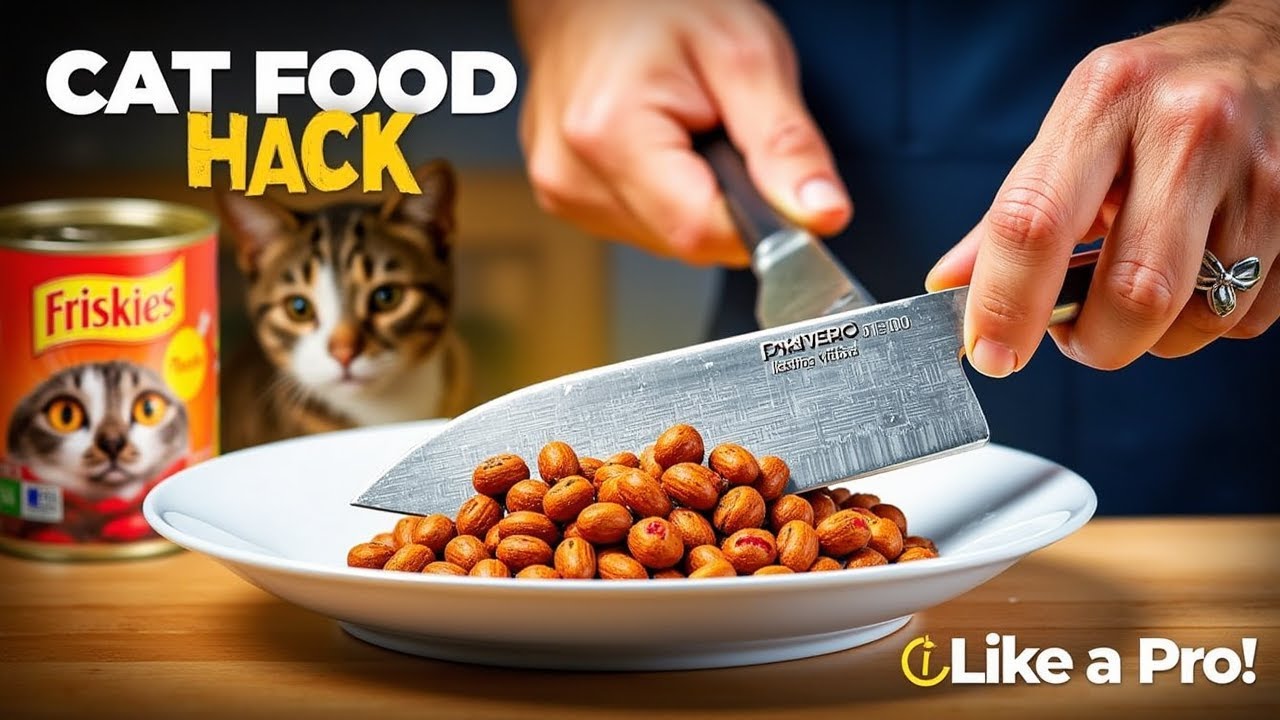 How to Divide Friskees Wet Cat Food Like a Pro! - YouTube