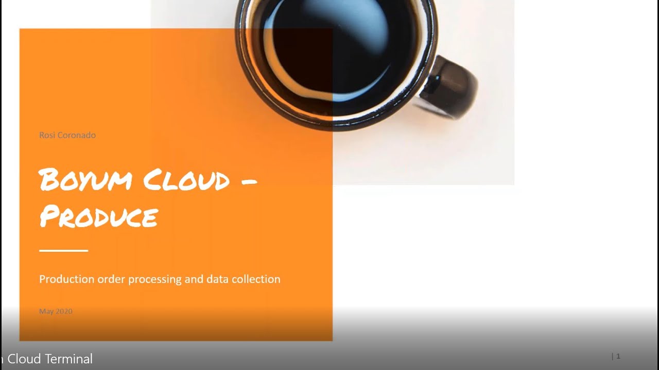 Neues Shop Floor-Terminal für SAP Business One - Boyum Cloud Produce ...