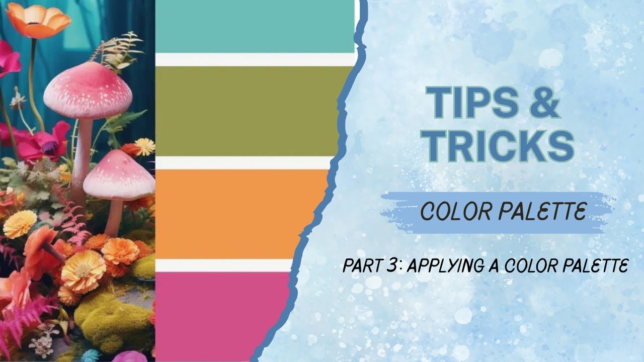 How to apply a Color Palette in Adult Coloring (3/3) - YouTube