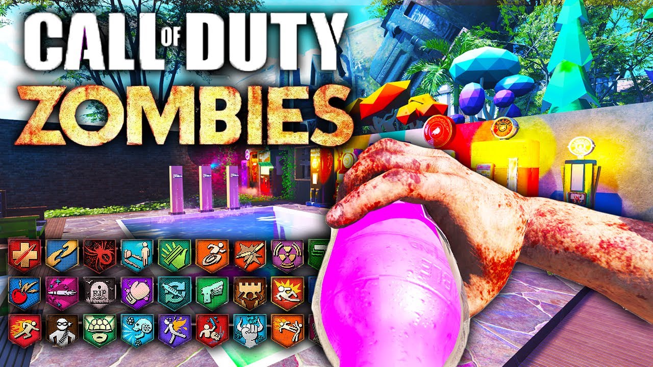 This Cod Zombies Map Has EVERY Perk - YouTube