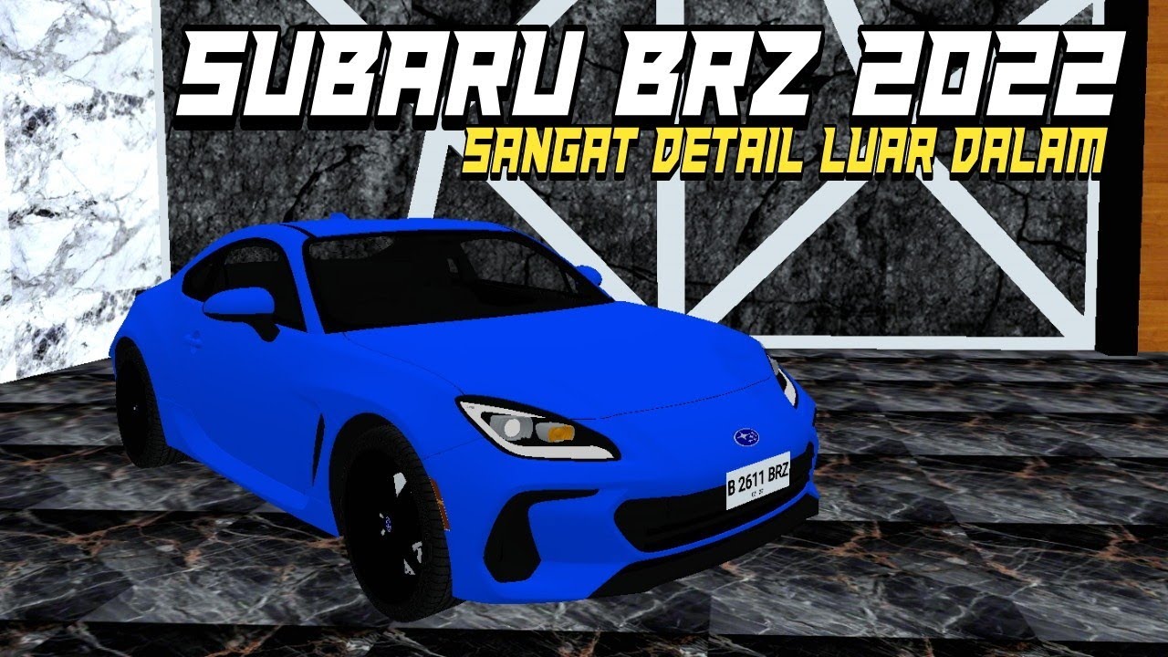 MOD BUSSID MOBIL SUBARU BRZ 2022 FREE NO PW || MOD BUSSID TERBARU - YouTube