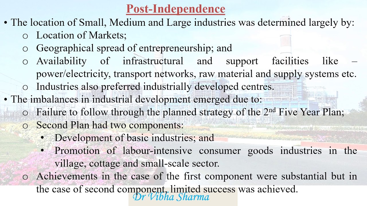 Industrial Dispersal Policy Part I - YouTube