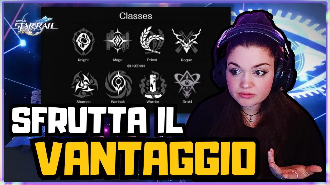 [HONKAI STAR RAIL ITA] LE BASI: CLASSI e ELEMENTI |Demitat - YouTube