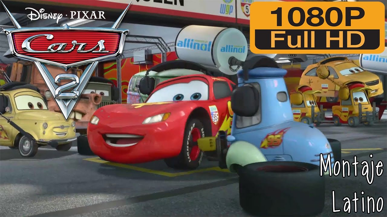 Cars 2: Animación - ¡A los Pits! (Subtítulos Incluidos) Montaje Latino ...