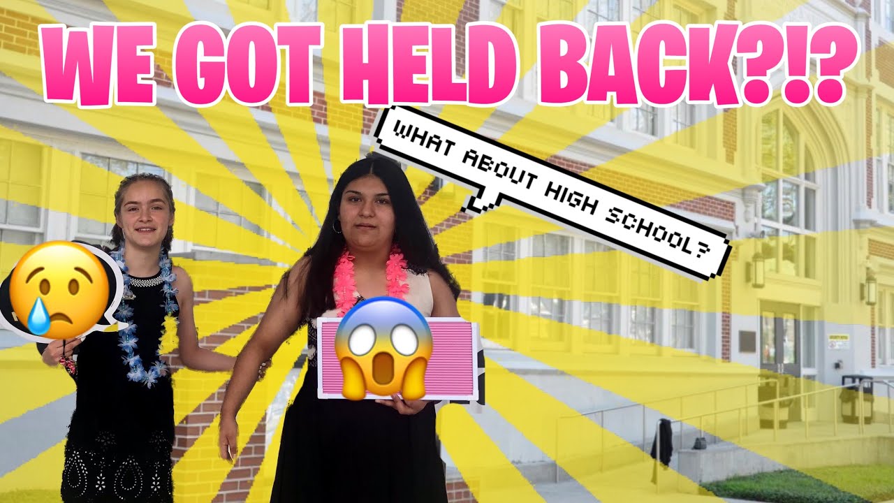 We Got HELD back?!?//8th Grade Promotion Vlog - YouTube