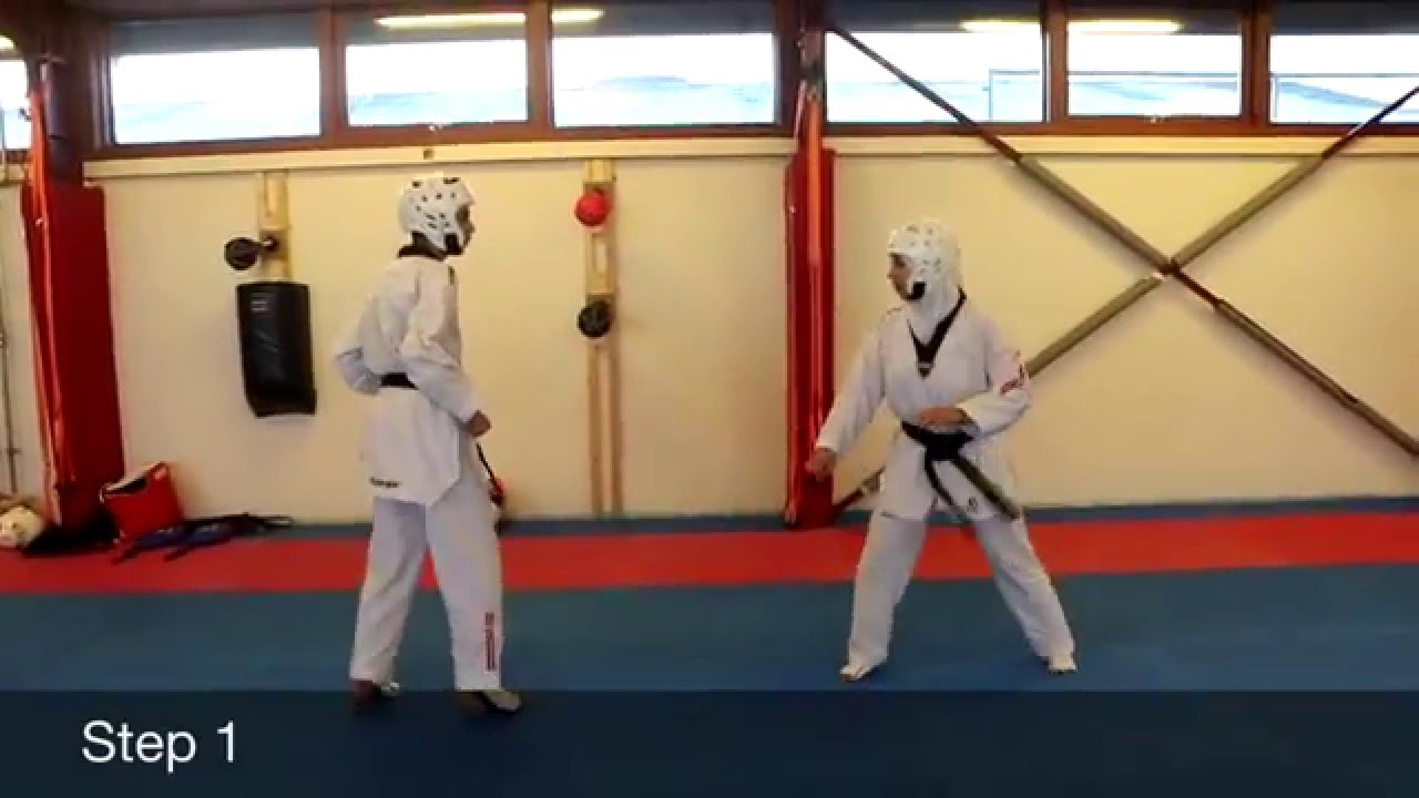 Taekwondo basic training part 2 - YouTube