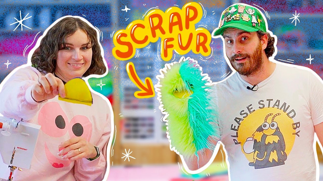 *SCRAPS PUPPET CHALLENGE* Turn Leftover Materials Into Puppets! - YouTube