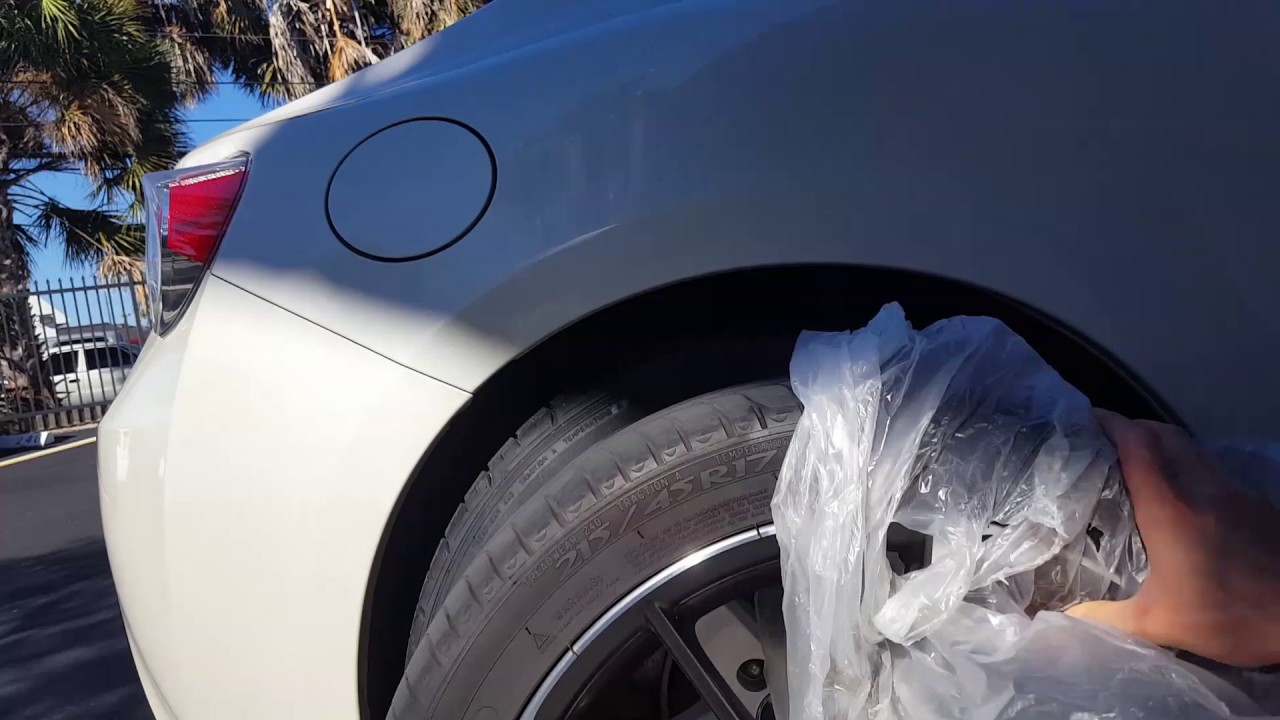 2014 Scion FRS / Subaru BRZ with 18x8.5 Stock Height - YouTube