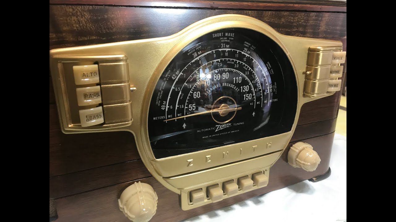 Zenith 7S529 Operation - #4 - YouTube