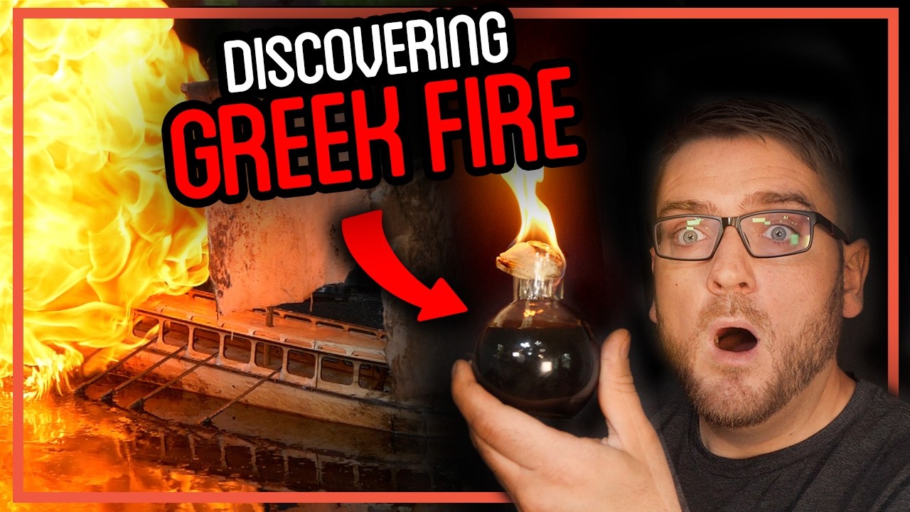 I Recreated the Lost Recipe for Greek Fire! - YouTube