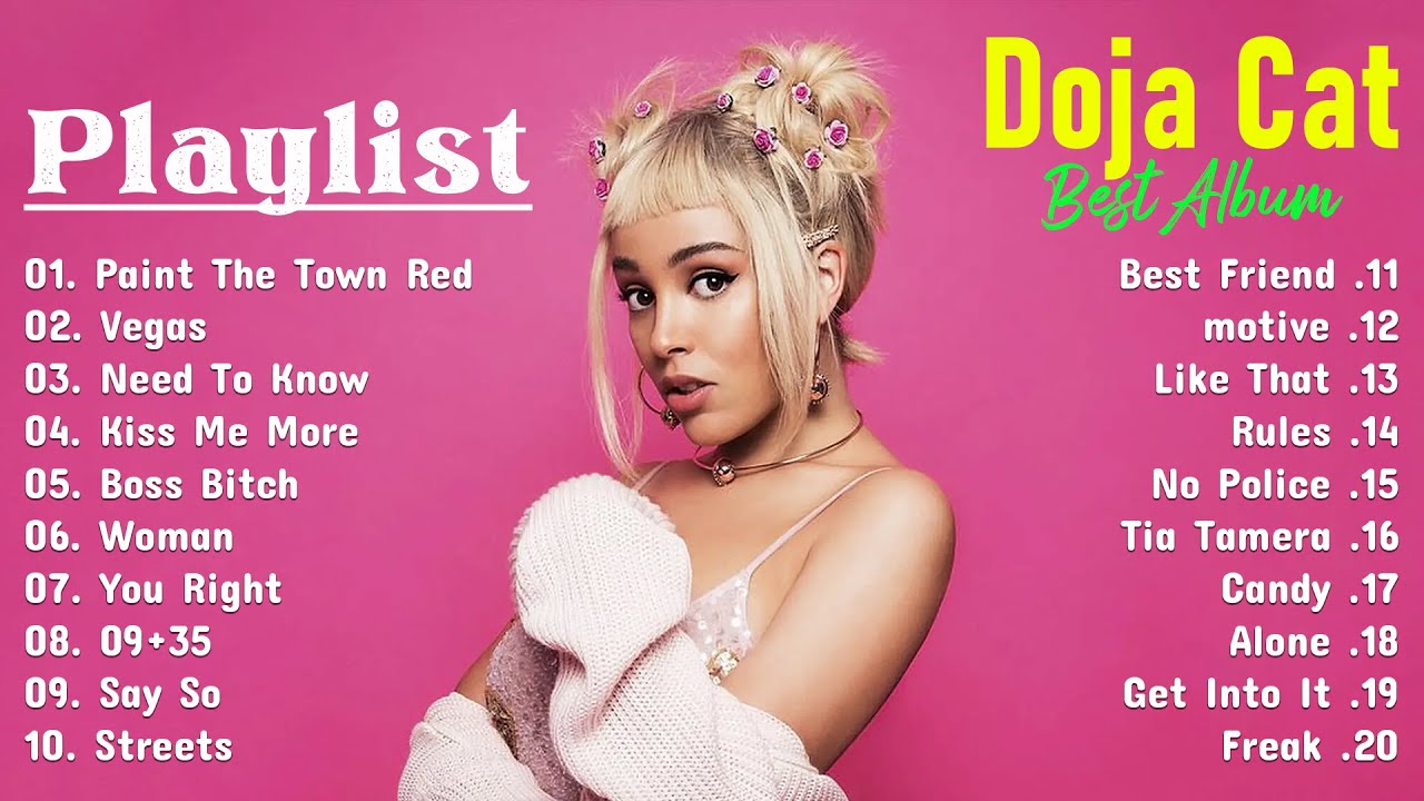Doja Cat Greatest Hits Full Album - Best Songs Of Doja Cat Playlist ...