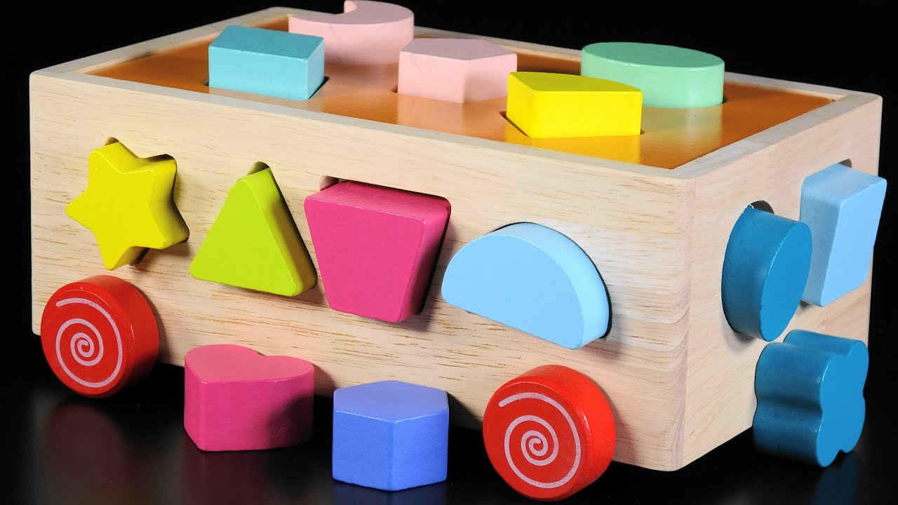 Learn Shapes & Colors Toy Learning Video For Toddlers - YouTube