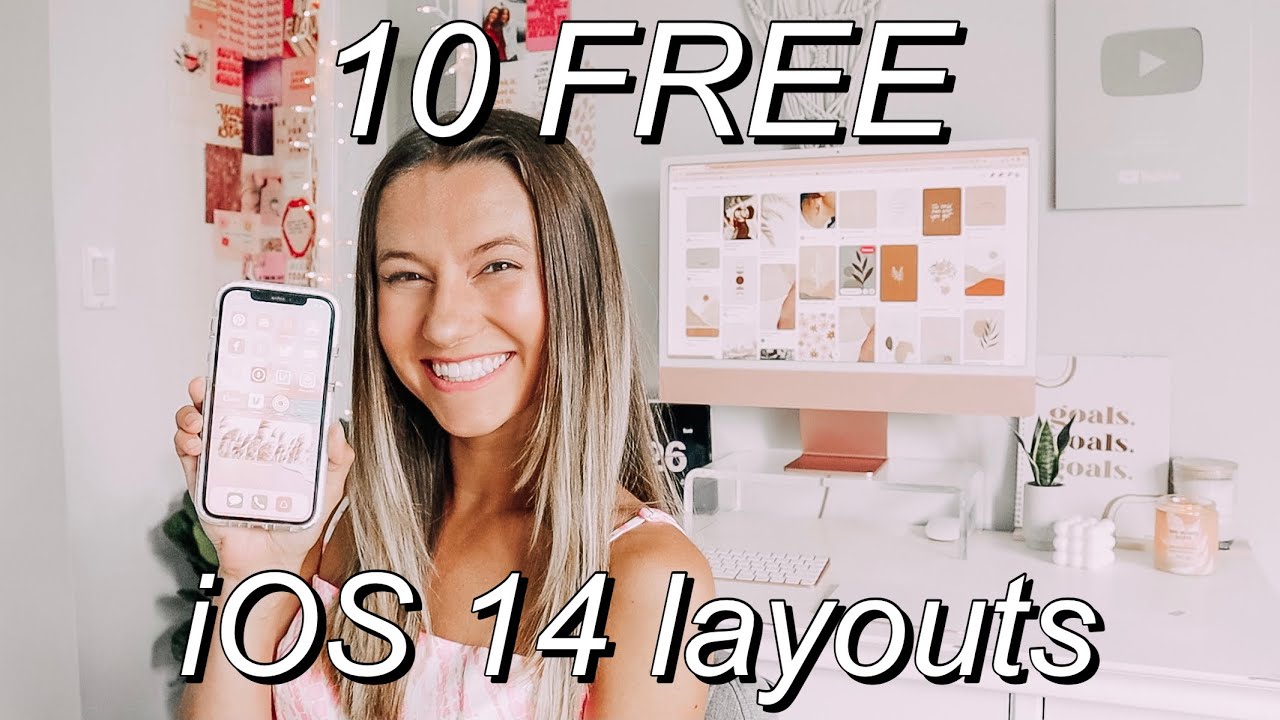 10 FREE iOS 14 customization layout ideas! *boho, neutral, y2k and ...