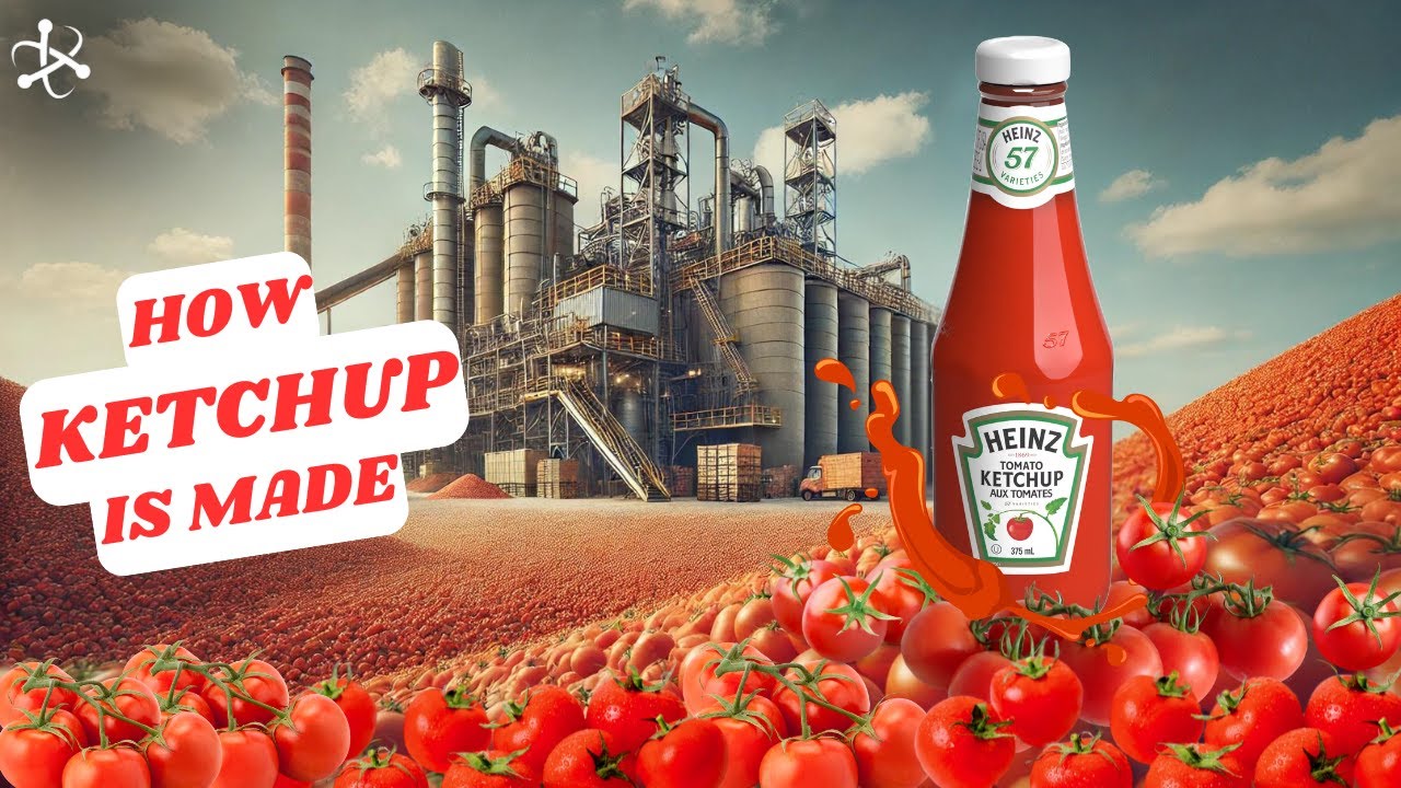 The SHOCKING Tomato Ketchup Manufacturing Process - YouTube
