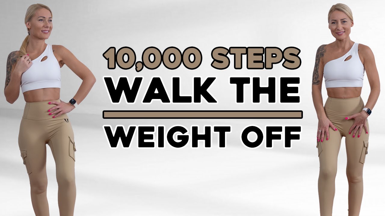 10,000 STEP Indoor Challenge🚶‍♀️| No Equipment, No Jumping, Home ...
