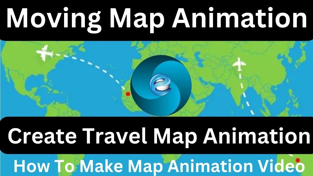 How to Create Travel Animation on Travel Map | Online Expert - YouTube