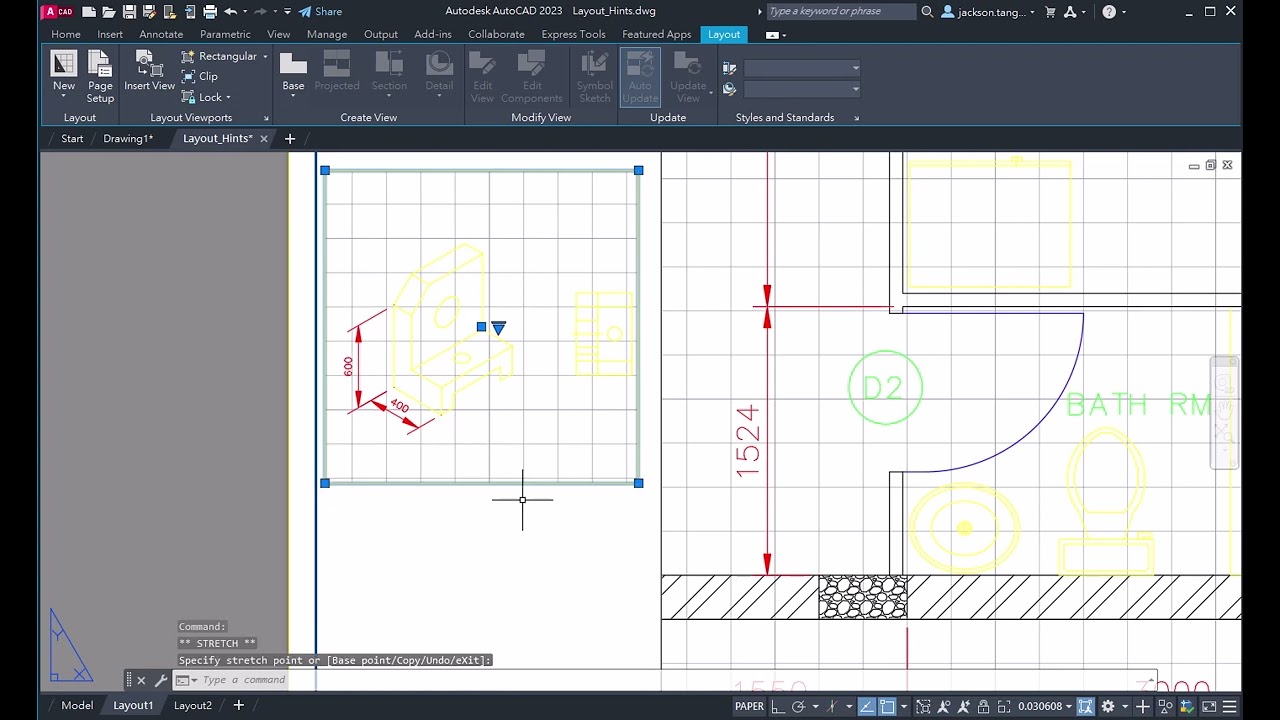 AutoCAD-2023 Layout Setting Hints - YouTube