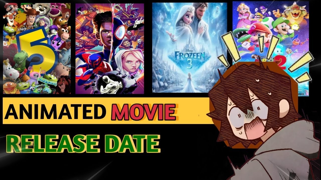 NEW ANIMATED MOVIE RELEASE DATE | DISNEY ANIMATION STUDIO | PIXAR ...