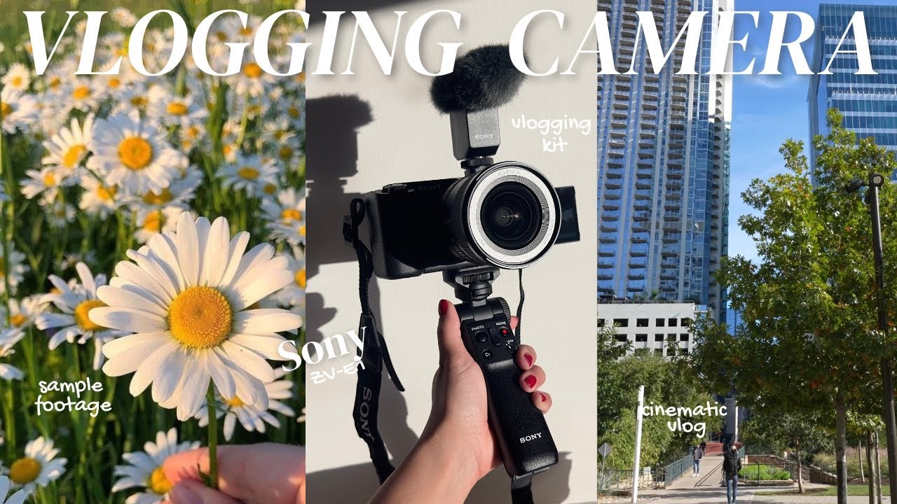 Unboxing The Best Vlogging Camera Setup 📸📦 Sony ZV-E1 beginner review ...