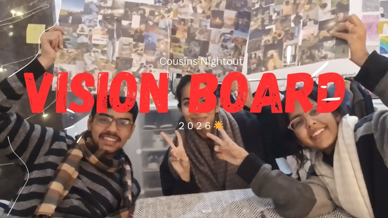 Making Our Vision Boards Together || How to make vision board - YouTube