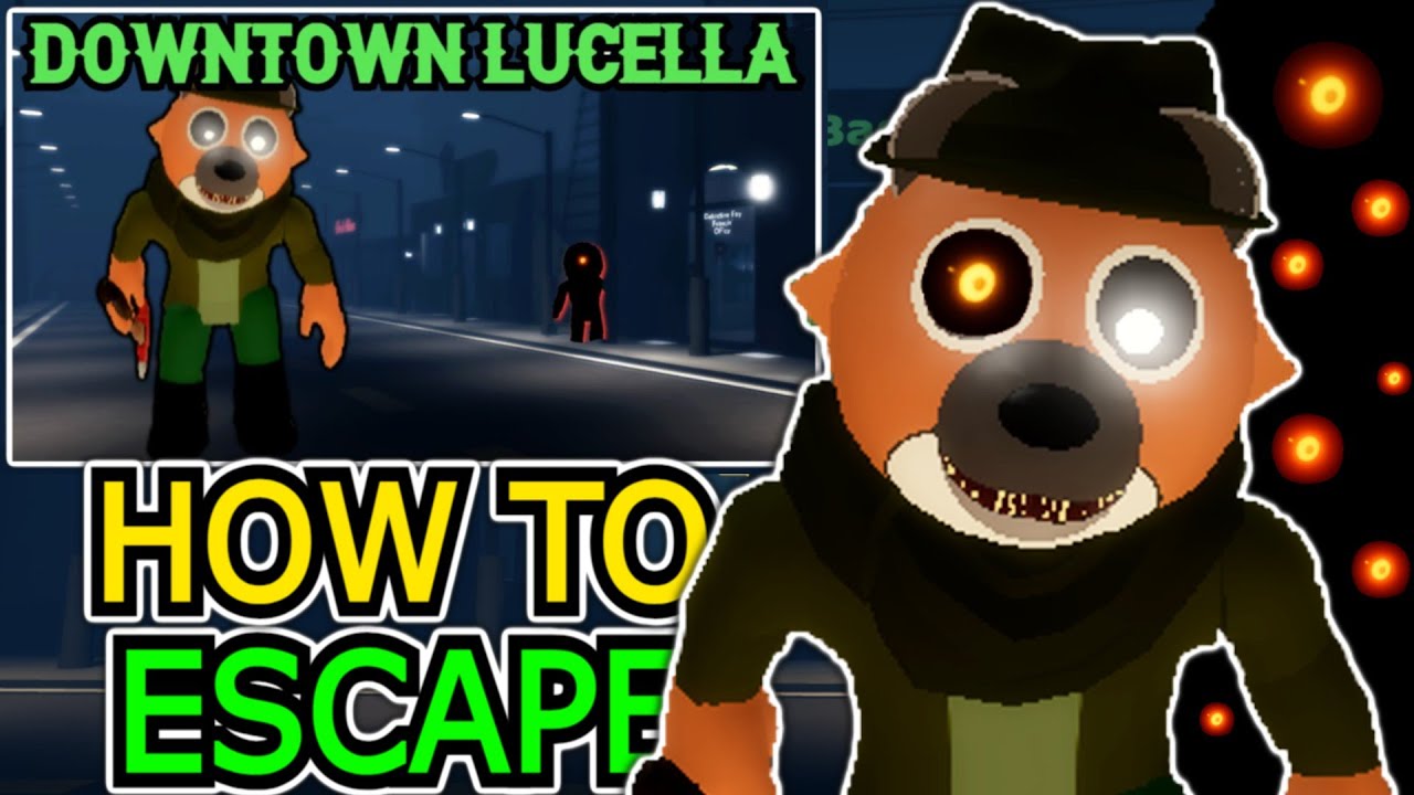 How to ESCAPE DOWNTOWN LUCELLA in PIGGY: DECEPTIVE TALES! - Roblox ...