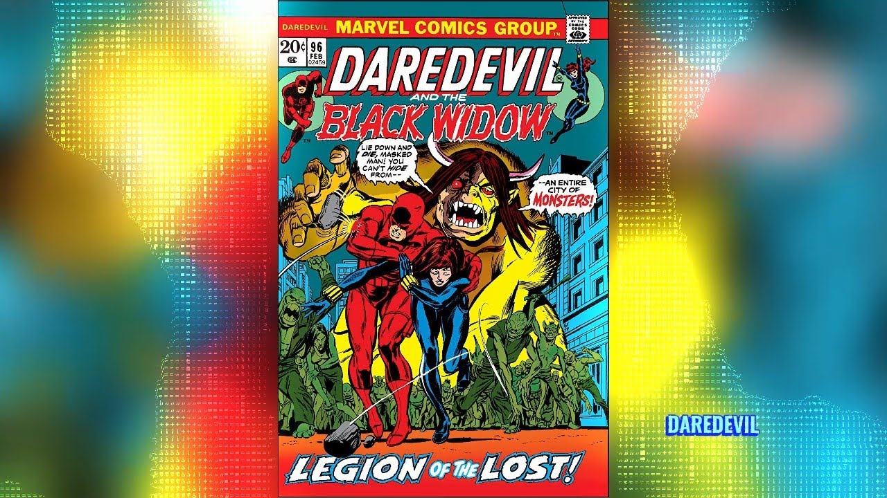 Marvel Comics History: Daredevil #96 (February 1973) #marvelcomics # ...