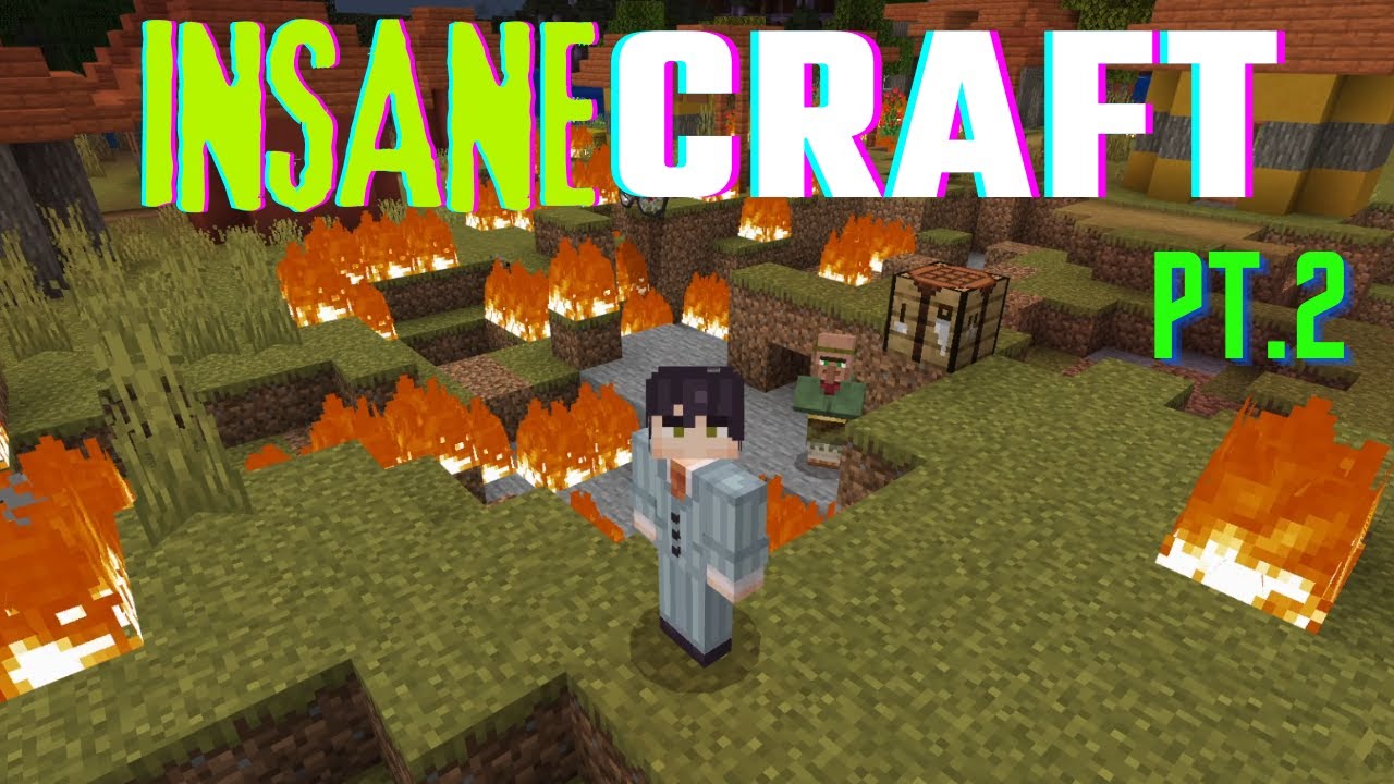 INSANECRAFT (FIRE DEMON) Part 2 - YouTube