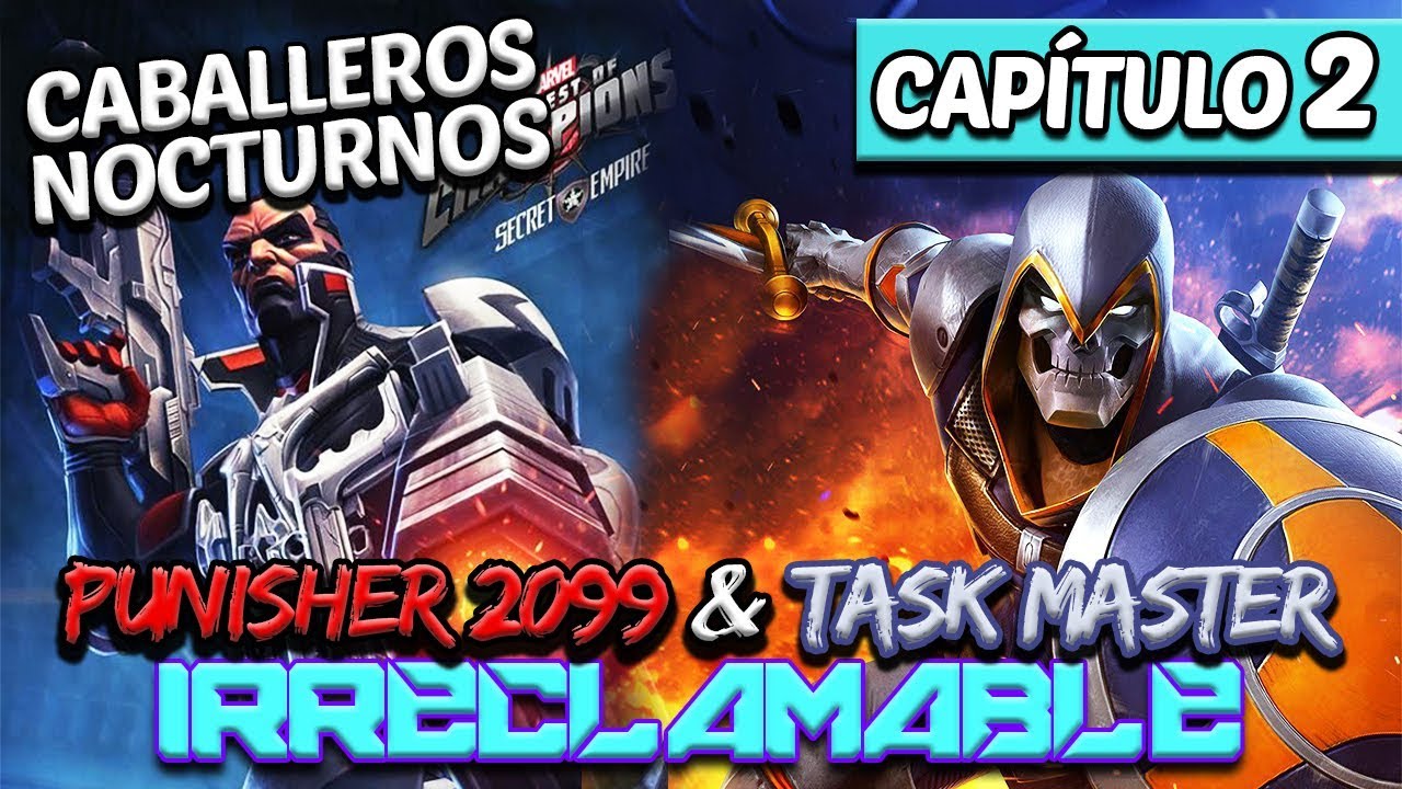 TIPS: PUNISHER 2099 & TASKMASTER (Irreclamable) | Caballeros Nocturnos ...