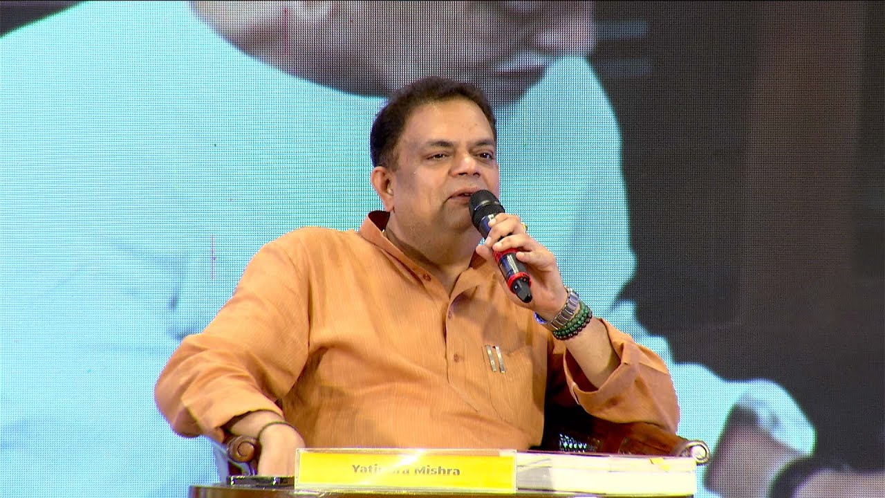 Yatindra Mishra | Writing on Music | From Begum Akhtar to Gulzar | OLF ...