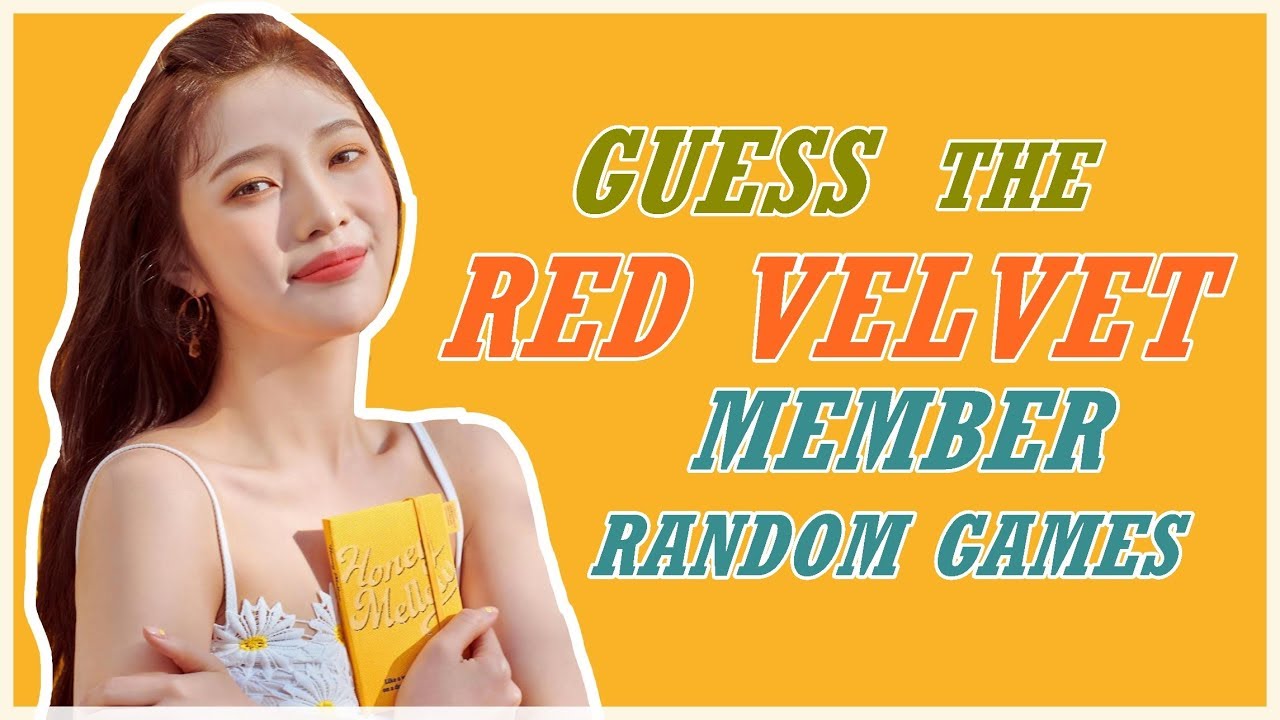 Guess the Red Velvet Member Random Games - YouTube